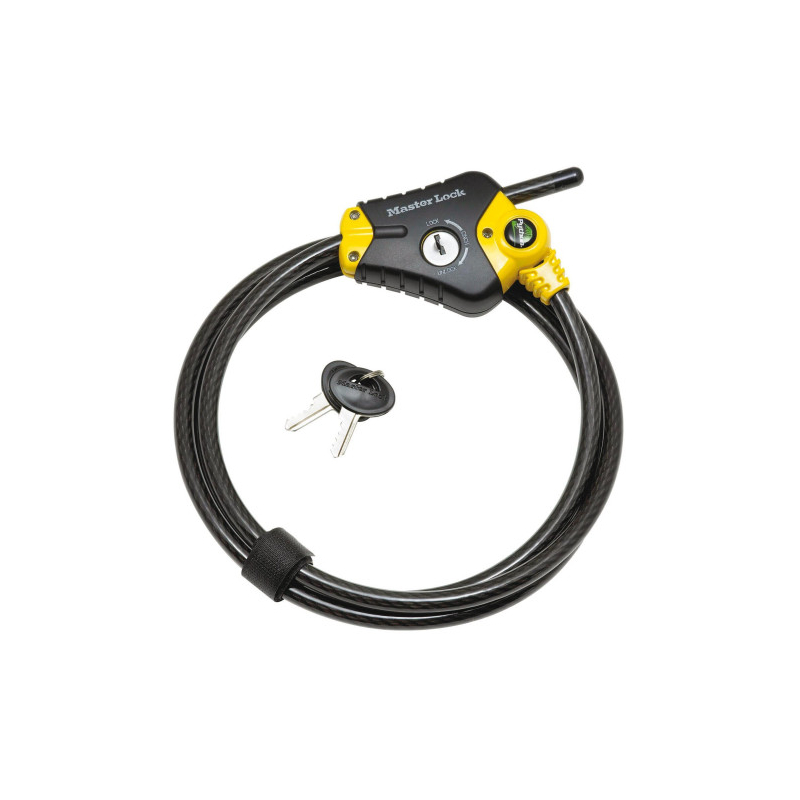 Câble Python ajustable 1.80m Master Lock-Reservoir TP